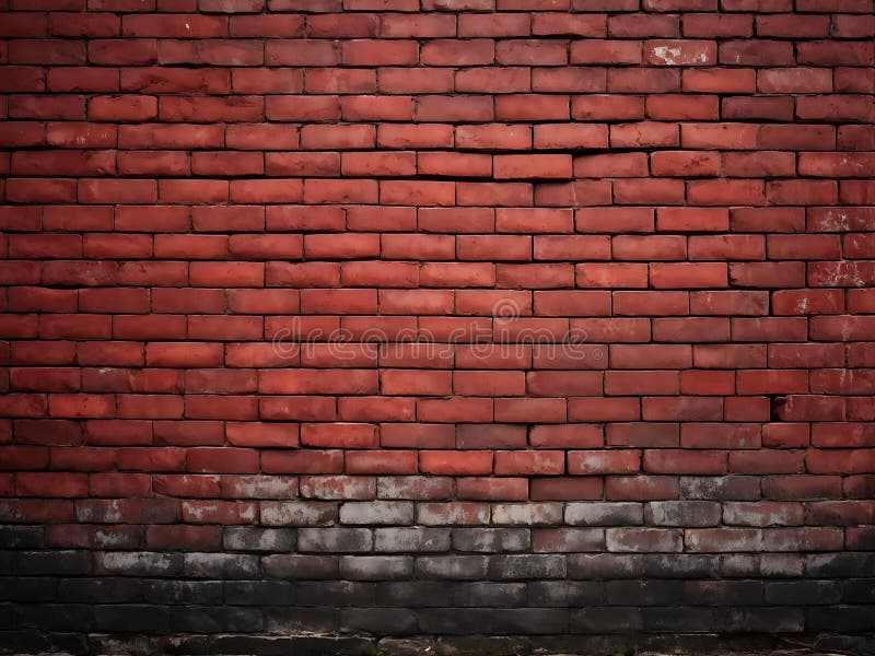Red Brick Wall Texture stock illustration. Illustration of industrial ...