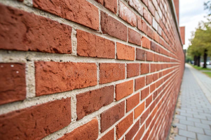 Red Brick Wall Texture for Interior Design Stock Illustration ...