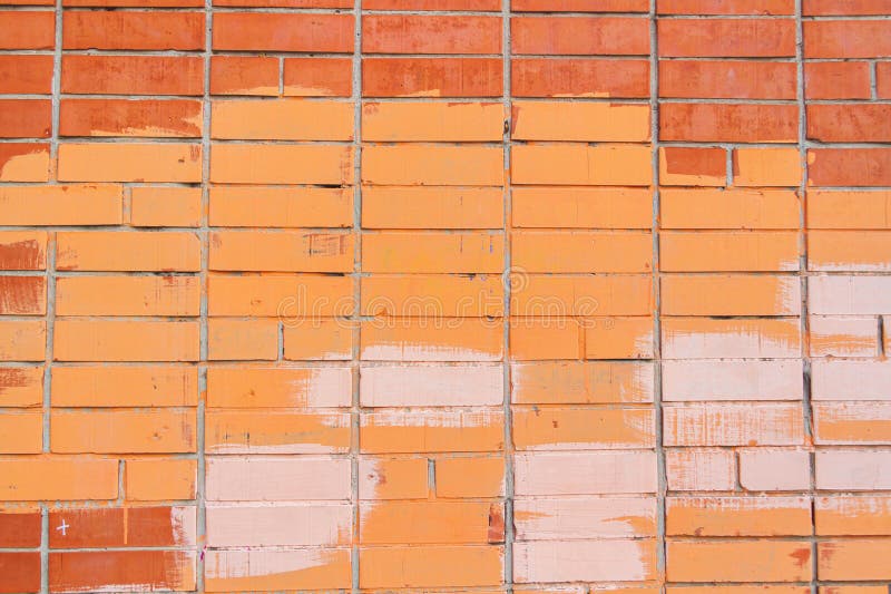 Red Brick Wall Texture with Smooth Stone Blocks. High-quality Texture ...