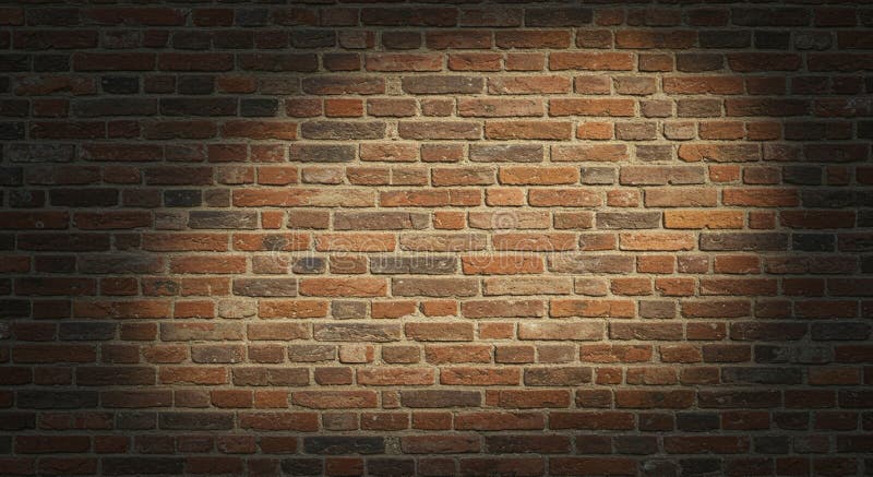 Red Brick Wall with Textured Surface, Featuring Rows of Rectangular ...