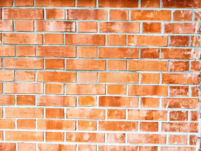 Red Brick Wall with a Uniform Pattern in a Well-lit Environment Stock ...