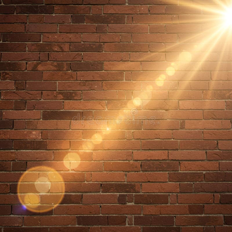 Red Brick Wall with a Weathered Texture, Featuring Horizontal Alignment ...