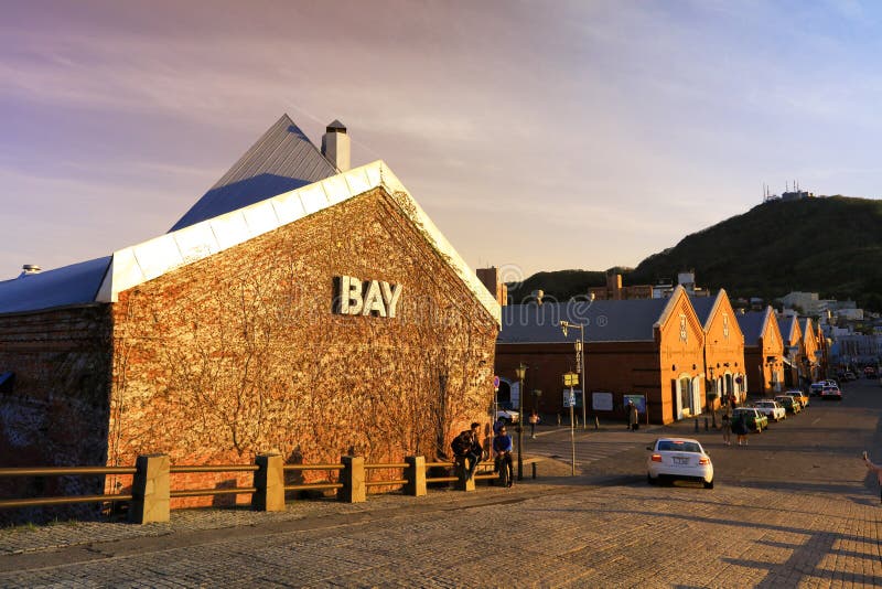Red Brick Ware House in Hakodate Japan Editorial Image - Image of ...