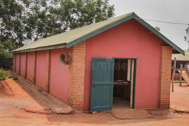 Red brick warehouse home stock photo. Image of small - 62606302