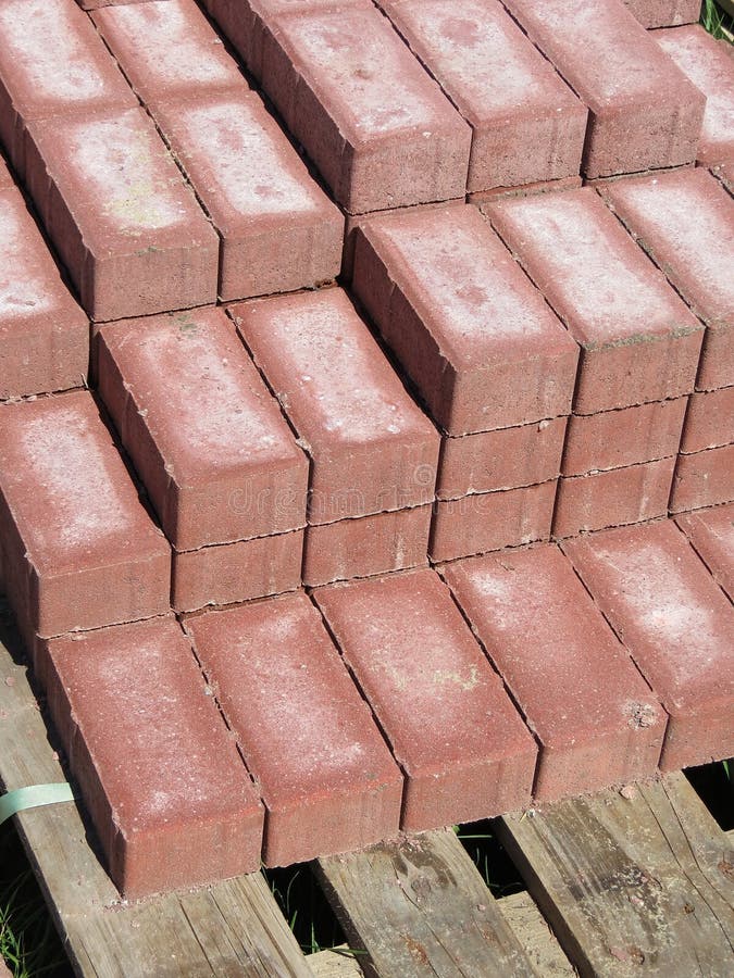 Red bricks stock image. Image of stack, surface, texture - 25816173