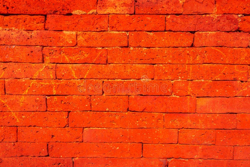 Red Bricks Background Wallpaper Stock Image - Image of brickwork ...