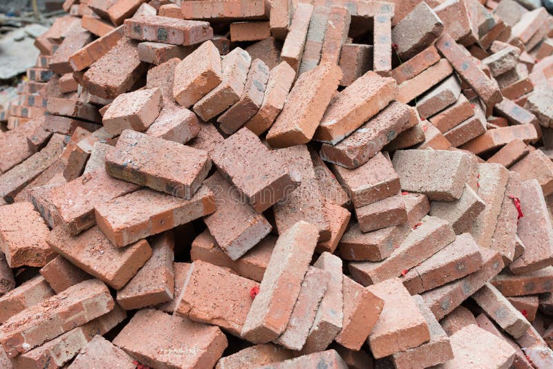 Red bricks stock image. Image of cement, concrete, closeup - 67699783