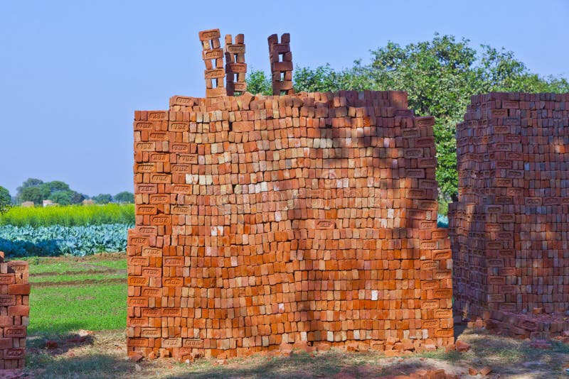 Red Bricks stock photo. Image of ordinary, outdoors, detail - 48683180