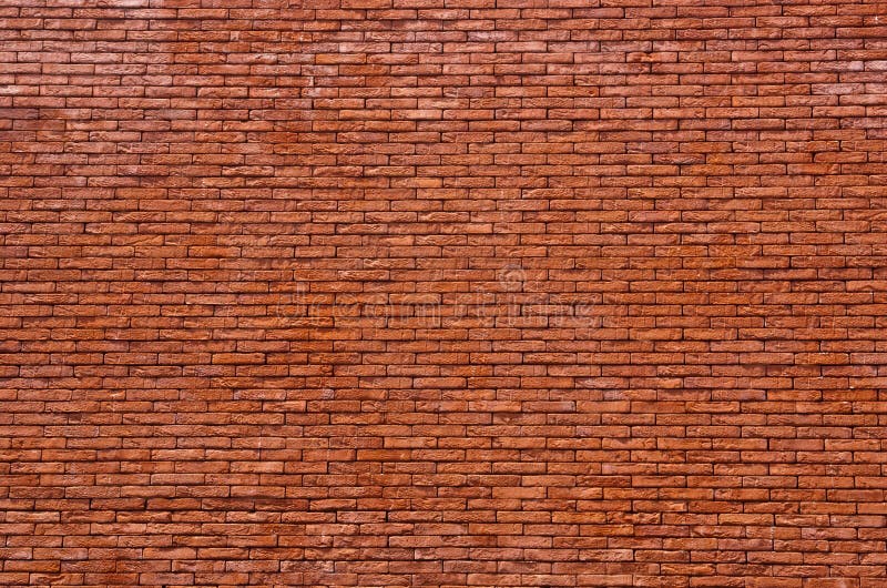 Red bricks wall stock image. Image of brick, layers, front - 20382757
