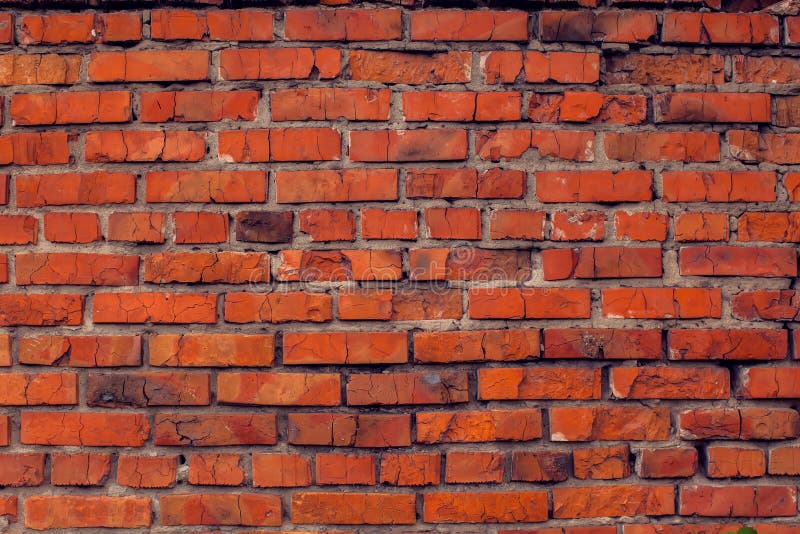 Red Bricks Wall Background Vintage and Modern Texture Stock Image ...