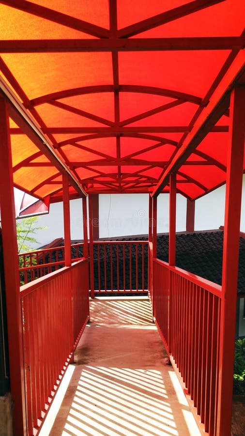 Red lane stock image. Image of bridge, pray, chinese - 55767065