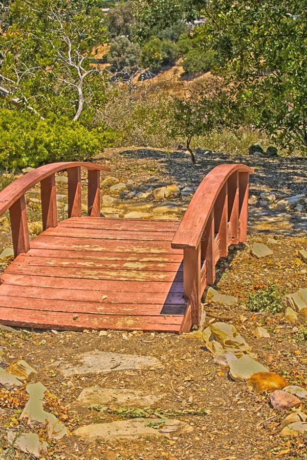 Serenity spot bridge park stock image. Image of relaxation - 186443963