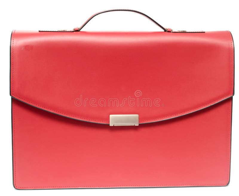 Red briefcase stock image. Image of document, briefcase - 21789673