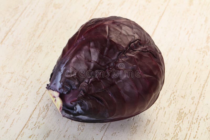 Red bright cabbage stock photo. Image of tasty, wooden - 179555624