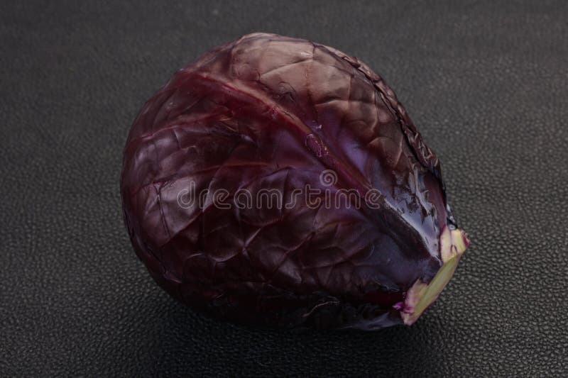 Red bright cabbage stock image. Image of nutritious - 205463151
