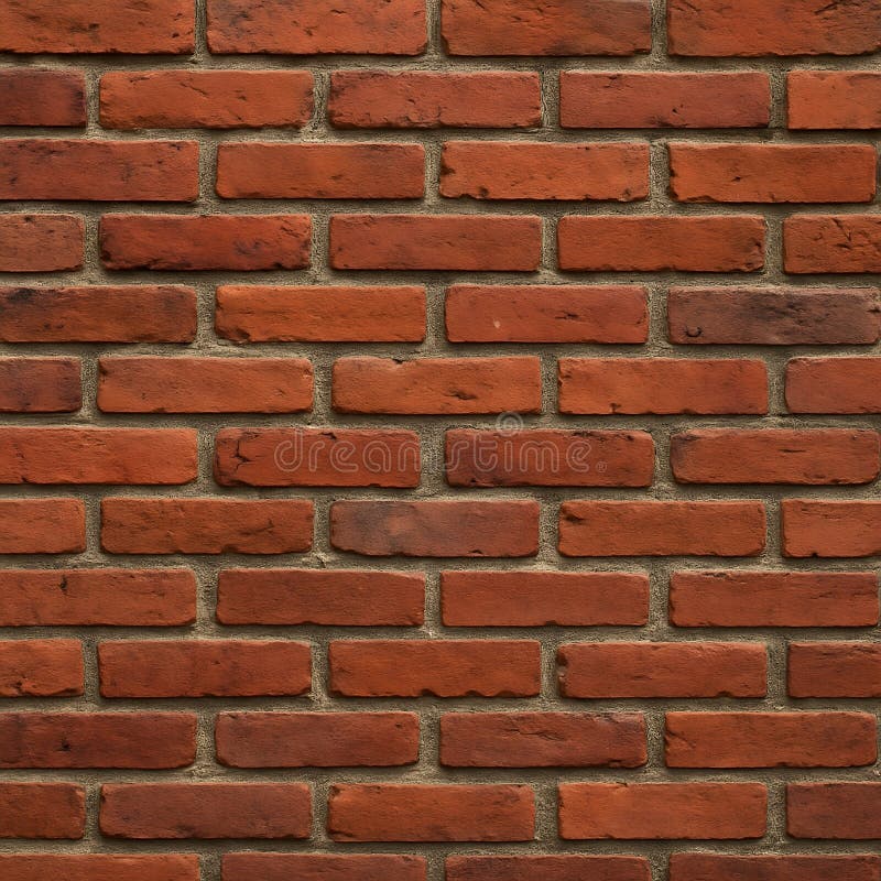 Red briks wall background stock illustration. Illustration of wall ...