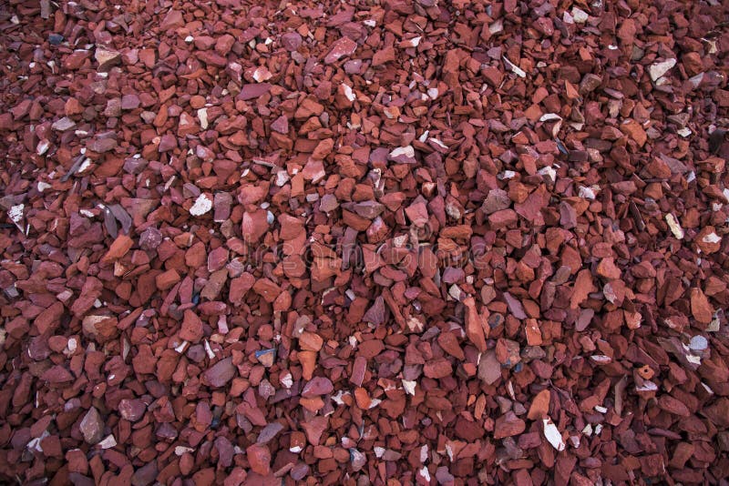 Red Broken Bricks Texture Background Stock Image - Image of wall ...