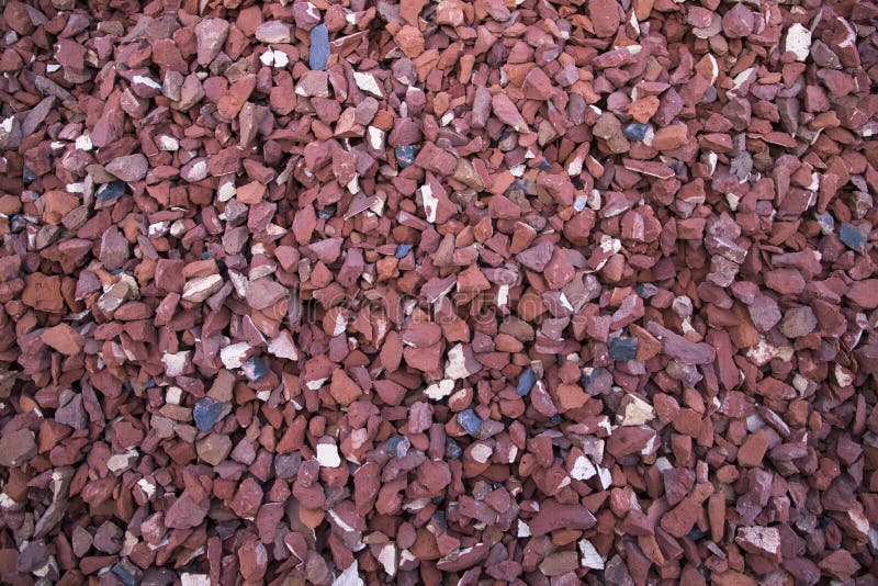 Red Broken Bricks Texture Background Stock Image - Image of surface ...