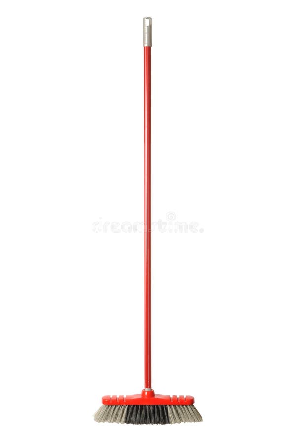 Plastic broom stock photo. Image of housekeeping, housekeeper - 4986788