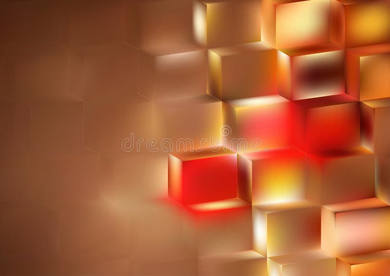 Red and Brown Abstract Graphic Background Stock Vector - Illustration ...