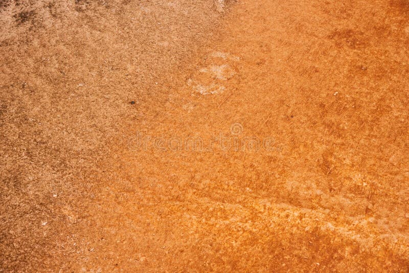 Red Brown Colored Earth in Yellowstone Park Stock Photo - Image of ...