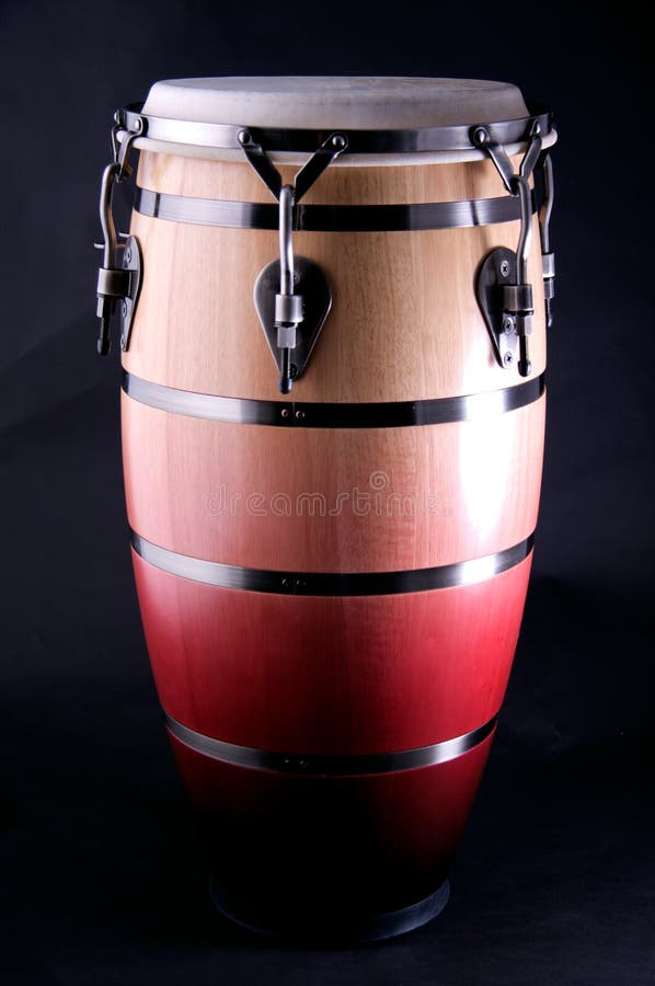 Brown Conga Drum White Bk stock photo. Image of traditional - 6088244