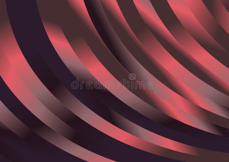 Red and Brown Curved Stripes Gradient Background Vector Image Stock ...