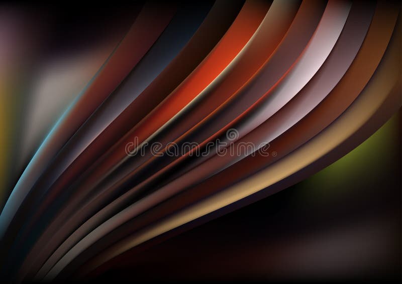 Red Brown Dynamic Background Vector Illustration Design Stock Vector ...
