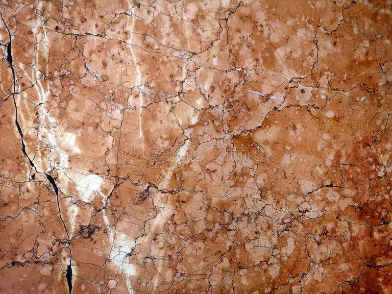 Red Brown Marble. Natural Texture Background. Close-up Stock Image ...