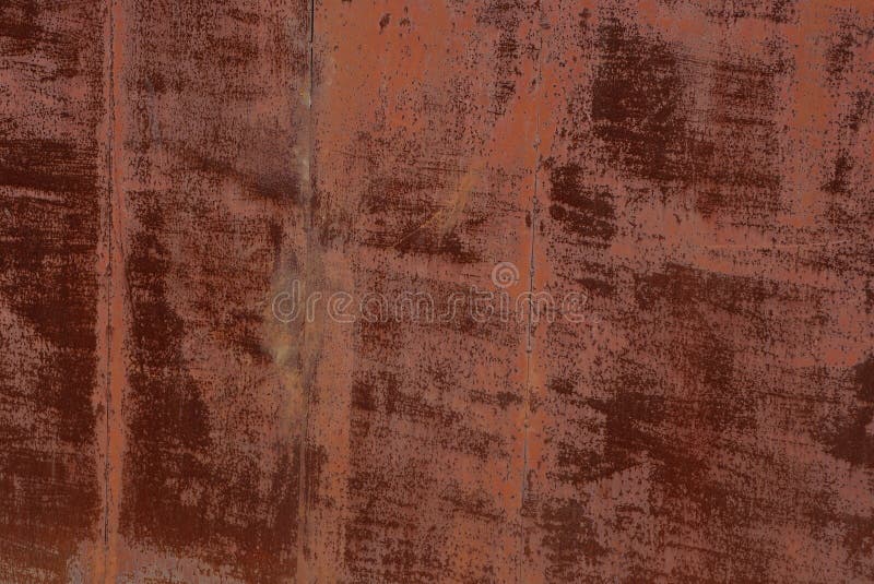 Red Brown Metal Texture from Old Rusty Wall Stock Photo - Image of ...