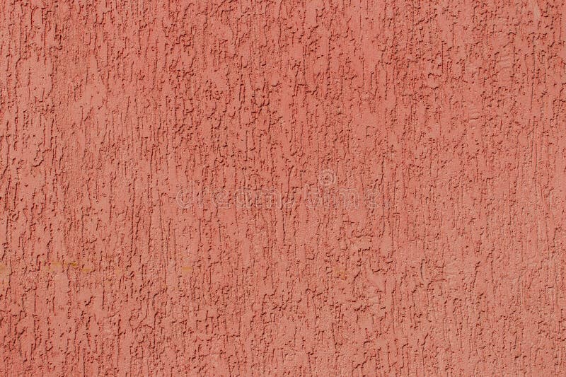 Red-brown Plaster Bark Beetle Wall Stucco Abstract Pattern Rough ...