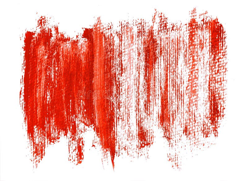 Red Brush Strokes Background Stock Illustration - Illustration of ...