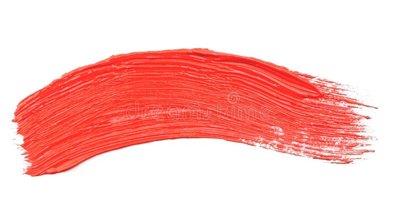 Strokes of red paint stock photo. Image of element, paper - 53418296