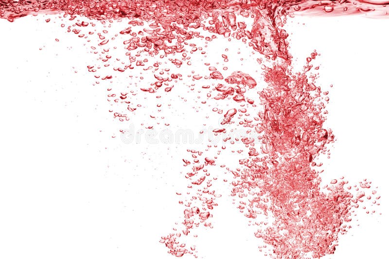 Red Bubble Splash Background Stock Image - Image of bubble, splash ...