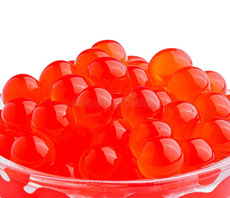 Red bubble tea in glass stock image. Image of fresh - 320176291