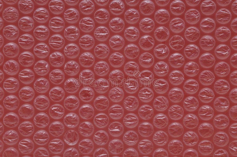 Red bubble wrap stock image. Image of drop, pack, cargo - 22333279
