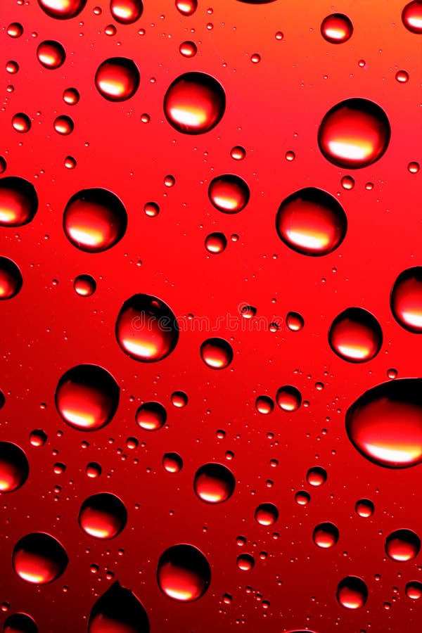 Red Drops Background stock photo. Image of pure, cold, cyan - 98344