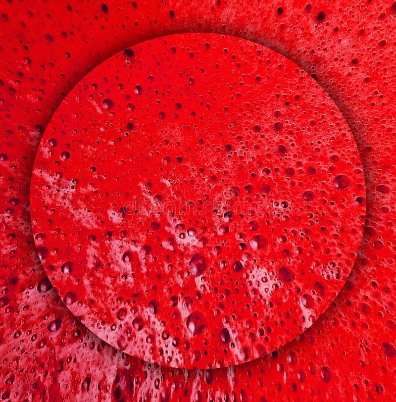Red Bubbles Background Abstract Shapes Stock Photo - Image of abstract ...