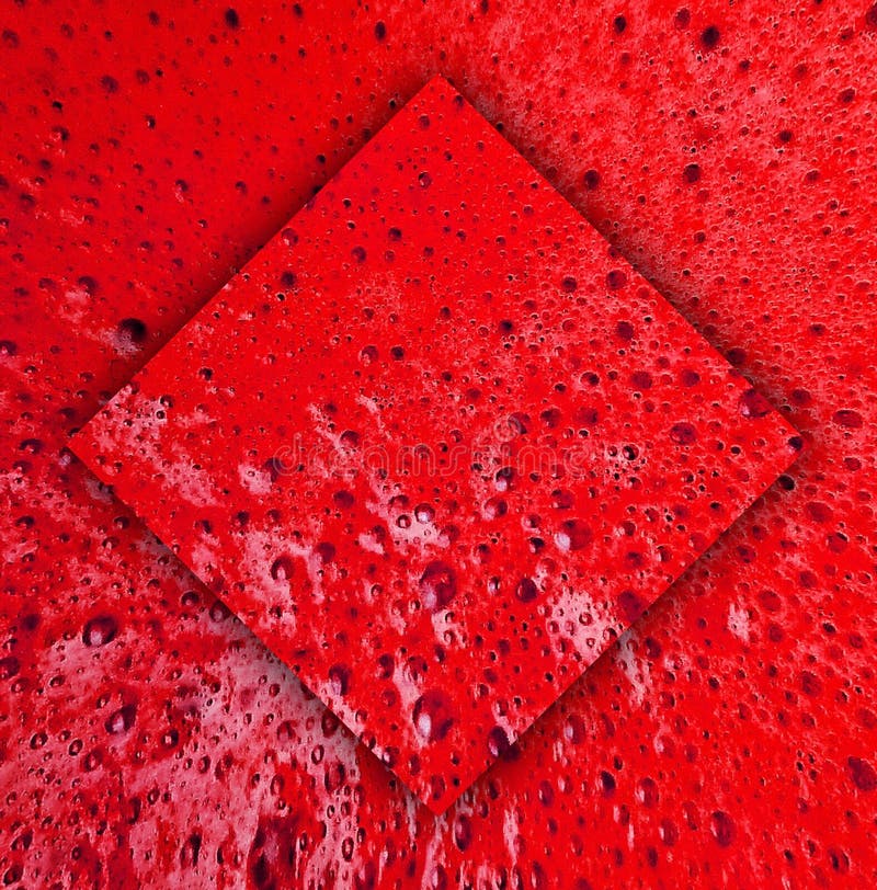 Red Bubbles Background Abstract Shapes Stock Photo - Image of ...