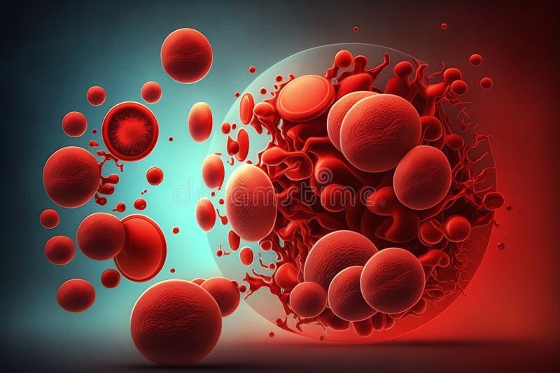 Red Bubbles Background. Color Bubbles. Bubble Background. Generative Ai ...