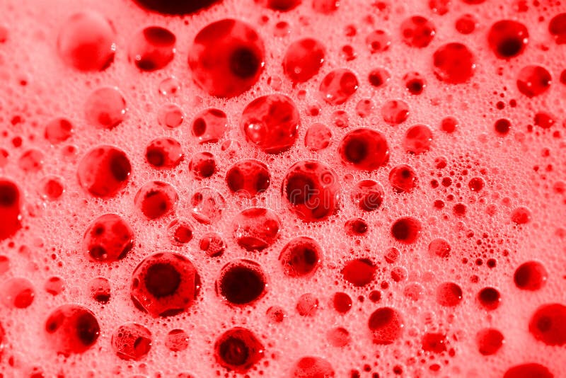 Red bubbles and liquid stock photo. Image of colored - 11669504