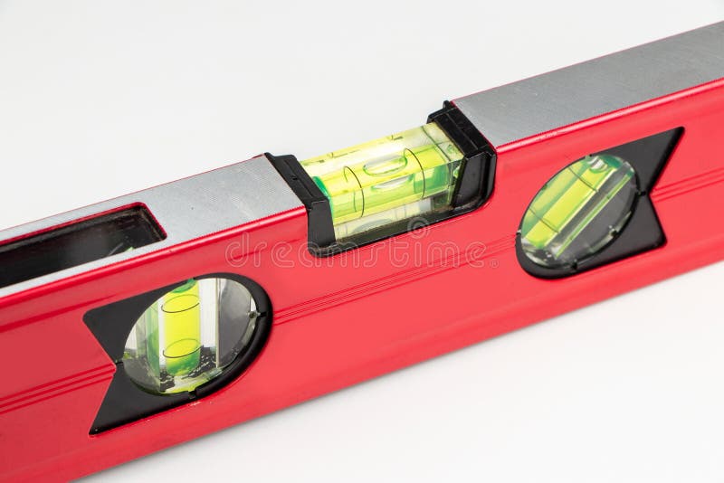 473 Red Construction Level Tool Isolated White Stock Photos - Free ...