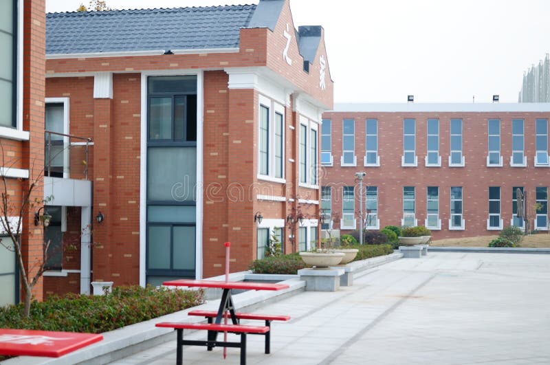 Red building editorial photography. Image of china, yangtze - 47844502