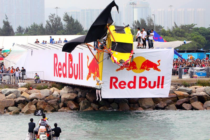 Red Bull Flugtag Hong Kong 2010 Editorial Stock Image - Image of ...