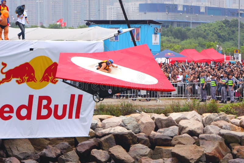 Red Bull Flugtag Hong Kong 2010 Editorial Photo - Image of machines ...