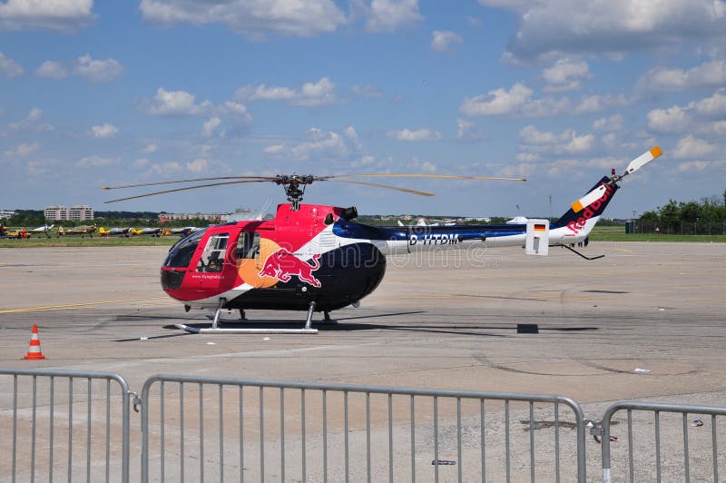 Mbb Bo 105 Hubschrauber stockfoto. Bild von zerhacker - 4304010