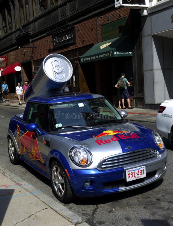 Red Bull Mini editorial photo. Image of mini, bull, vehicle - 26420206