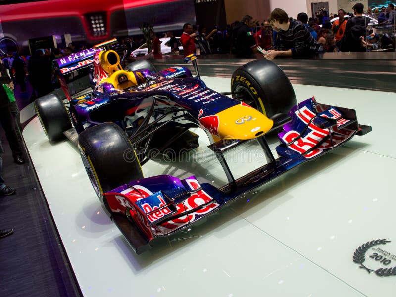 Red Bull RB8 in Genf 2014 redaktionelles stockfoto. Bild von sebastian ...