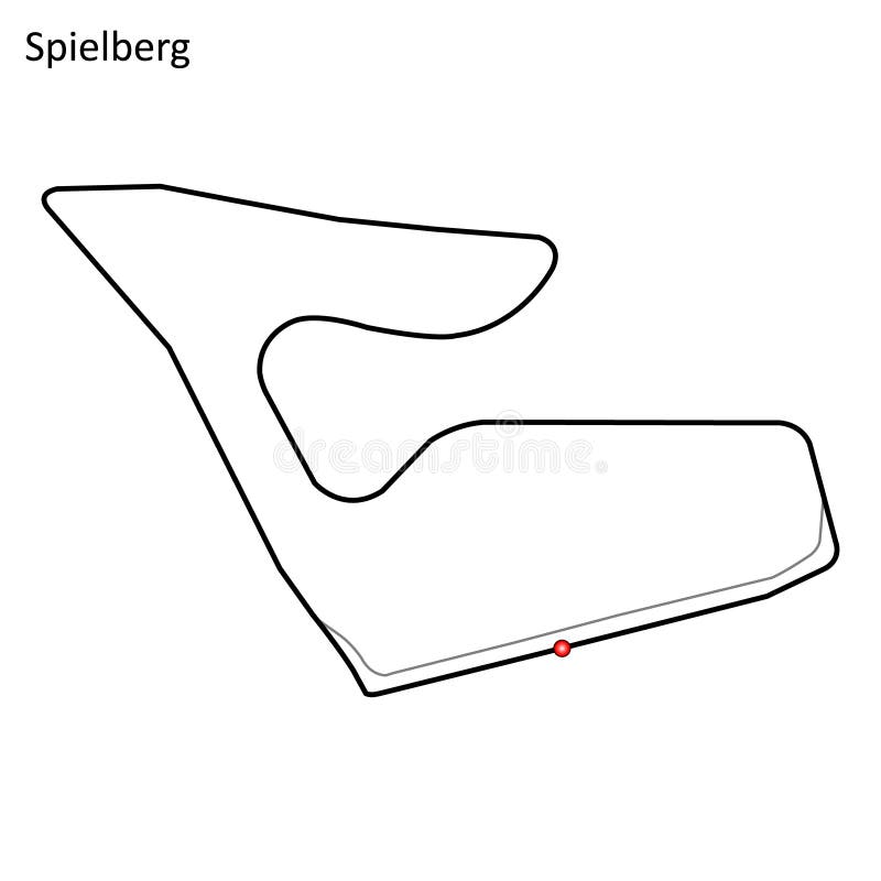 Red Bull-Ring stock abbildung. Illustration von abbildung - 129746765
