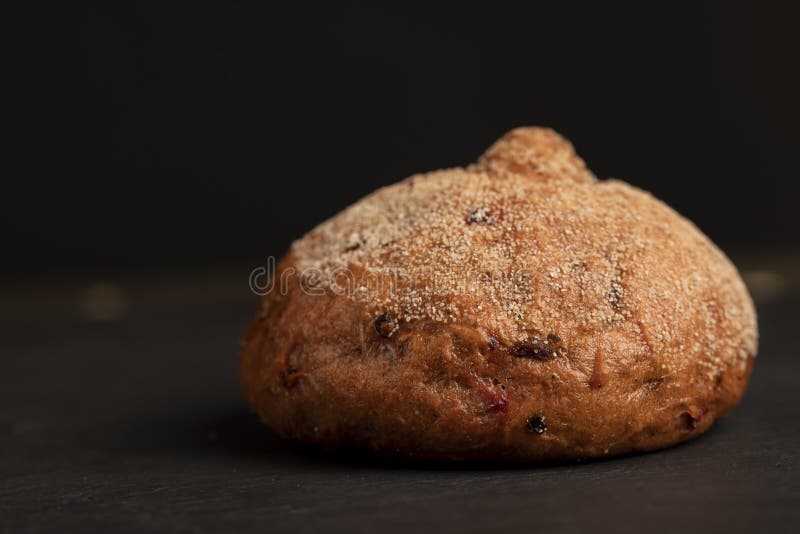 A Red Bun with the Addition of Red Beetroot Vegetables Stock Photo ...